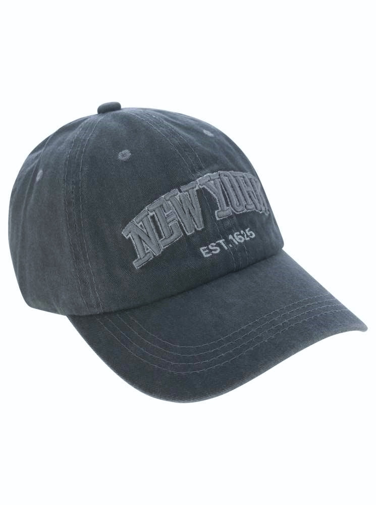 Cap "New York" Grau – Astrid`s Boutique