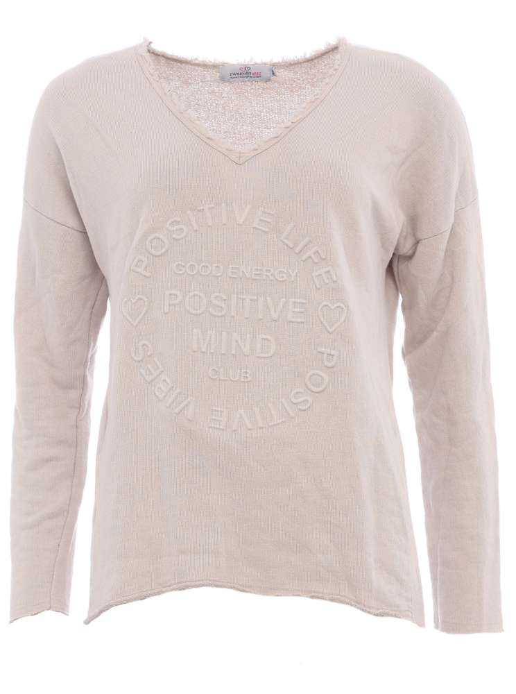 💕 Zwillingsherz Pullover Pulli "Elisabeth" Baumwolle Beige – Astrid`s ...